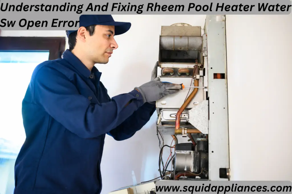 Understanding And Fixing Rheem Pool Heater Water Sw Open Error ...